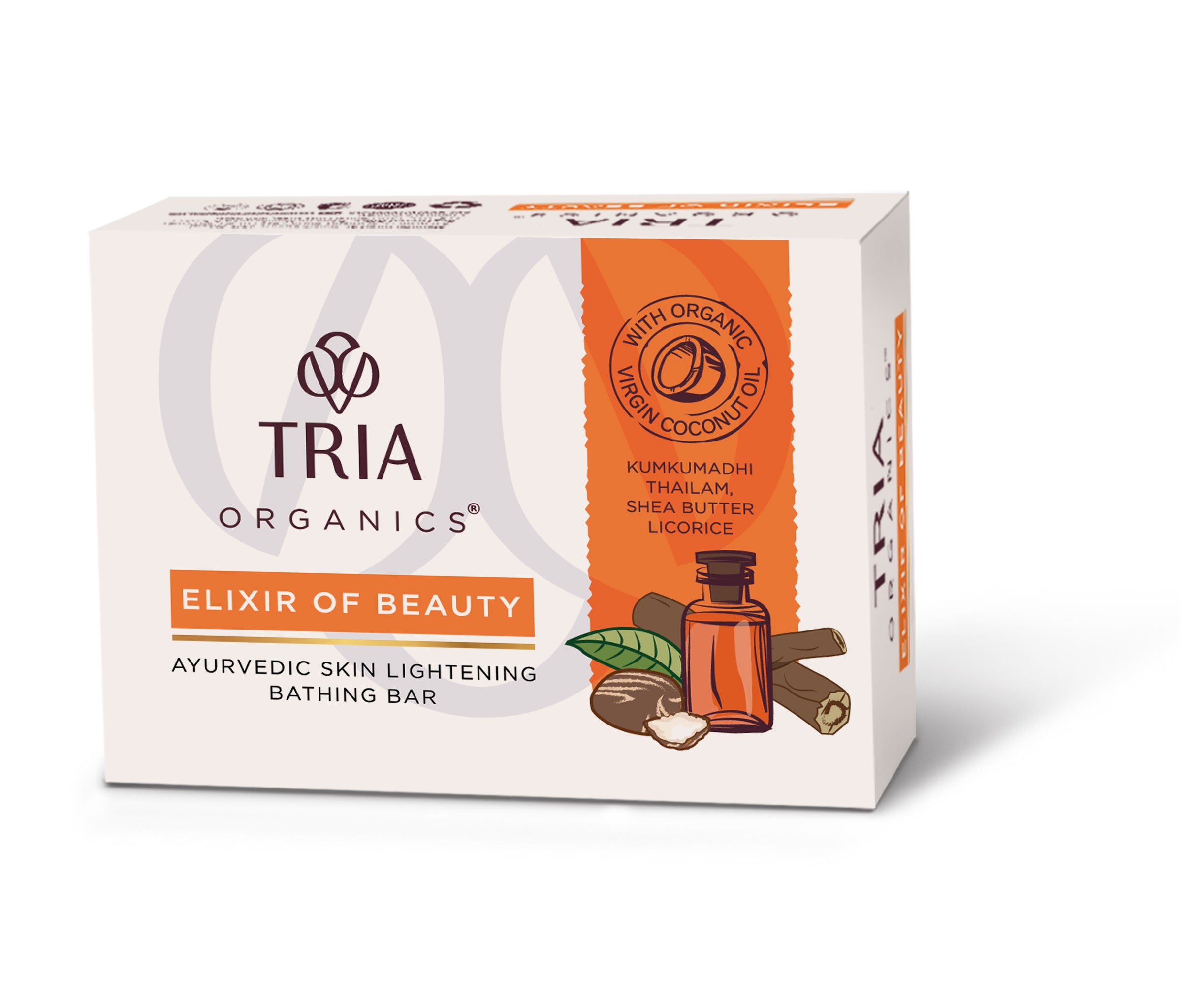 Kumkumadhi Thailam Soap - Ayurvedic Skin Lightening` – Tria Organics